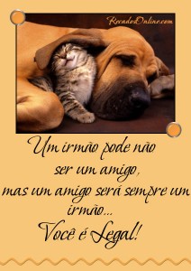 Você é legal, amigo! - Recados para Facebook